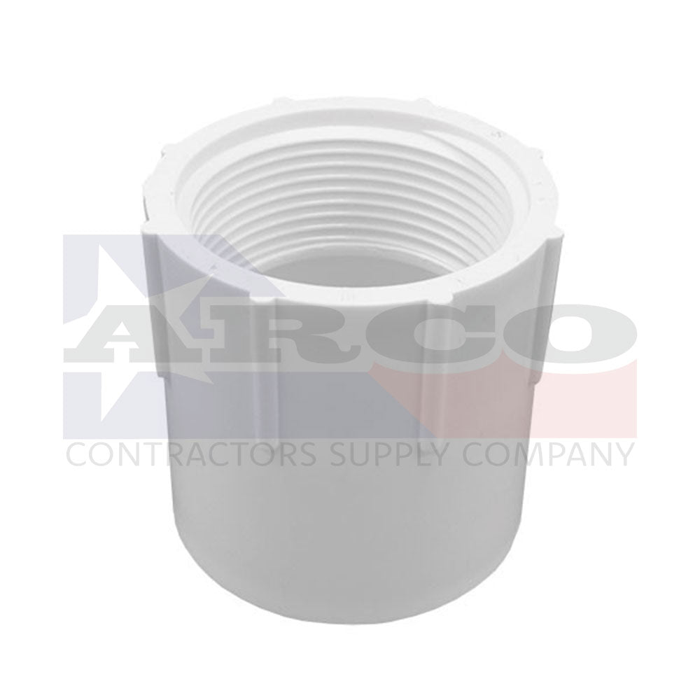 1-1/4" Schedule 40 PVC Female Adapter - Socket x FIPT (435-012) – Arco ...