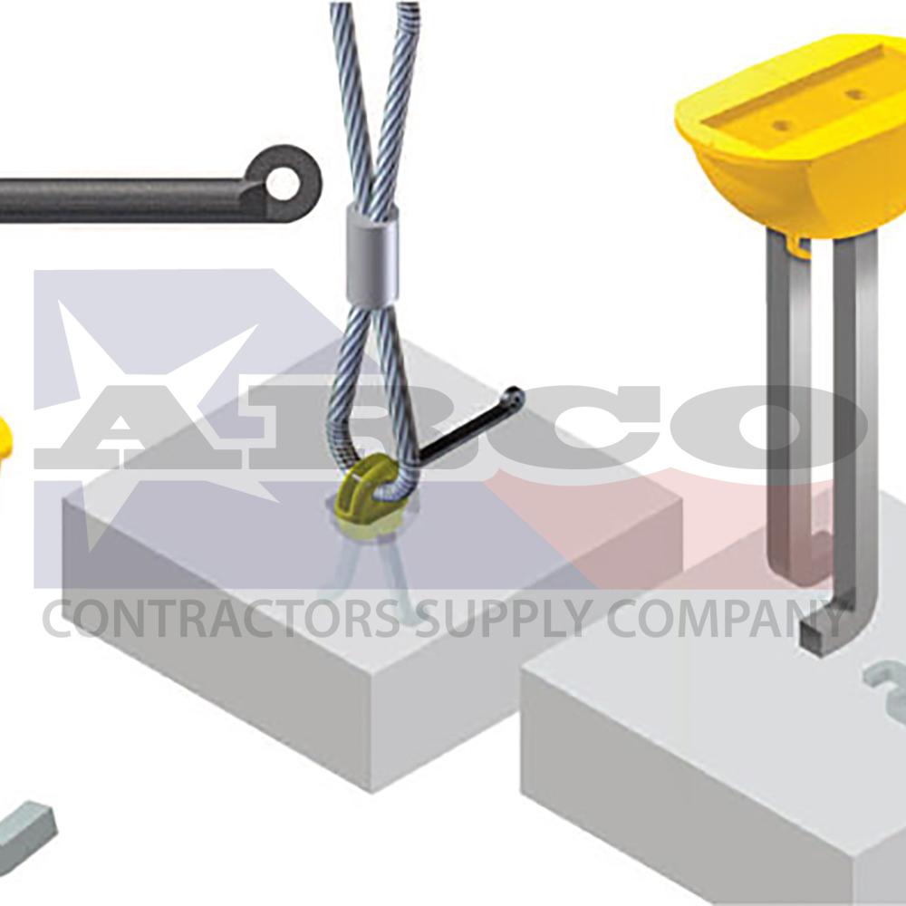 7 Ton Hook Recess (Yellow) – Arco Contractors Supply