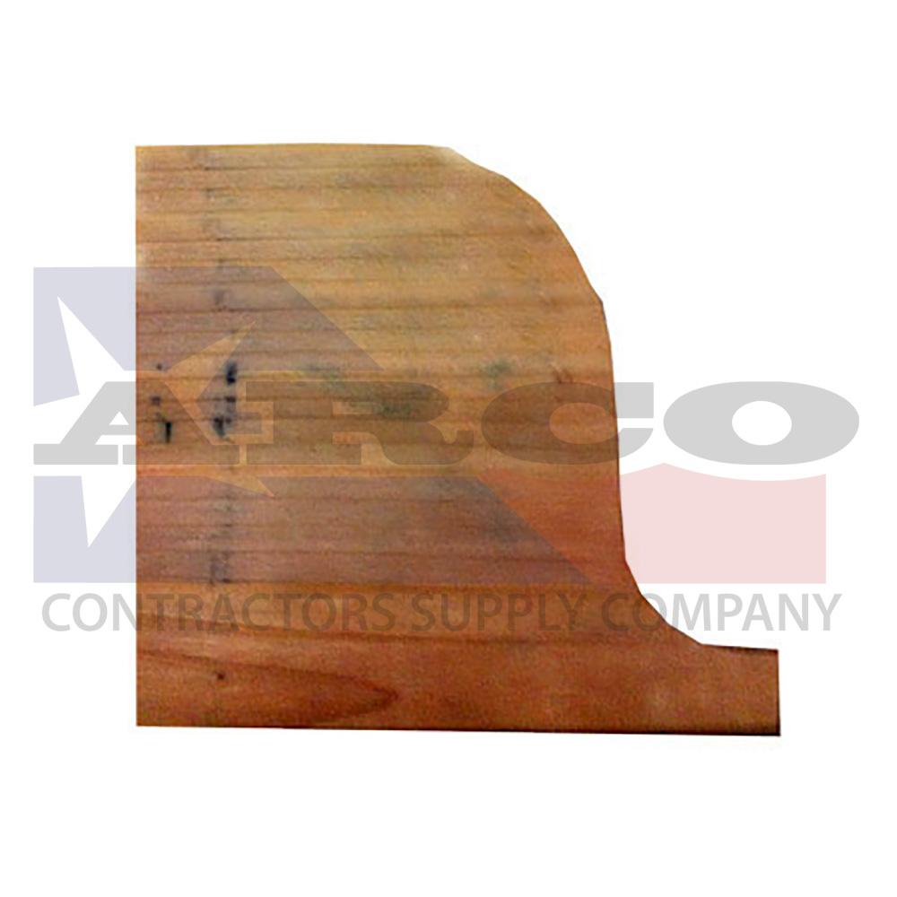 Redwood 3/4x6x6" Curb Ear – Arco Contractors Supply