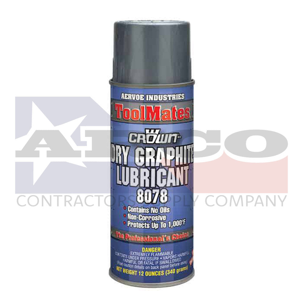 Aervoe Dry Graphite Lubricant 16oz. – Arco Contractors Supply