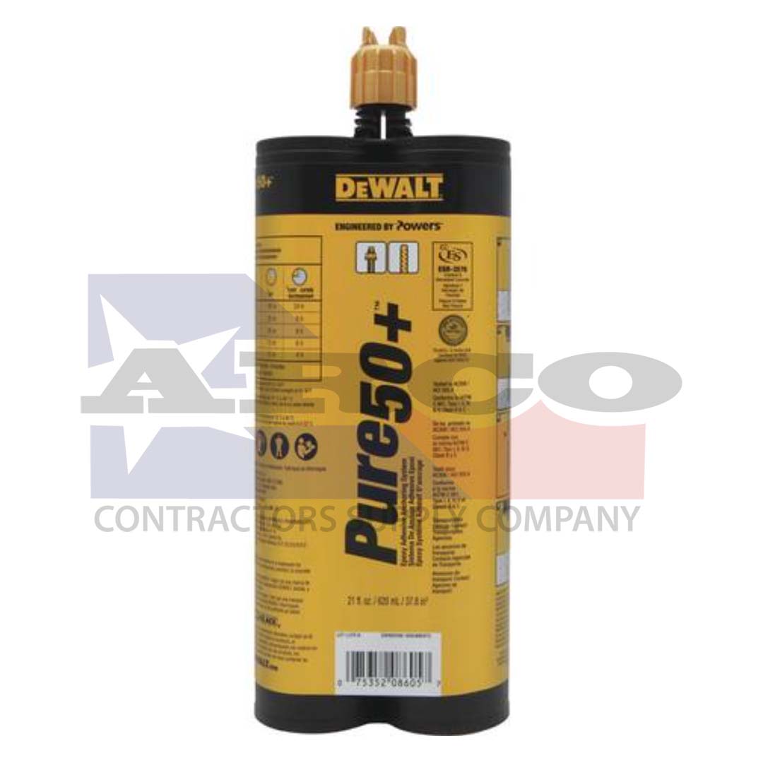 Pure50+ 20.5oz Epoxy Cartridge – Arco Contractors Supply